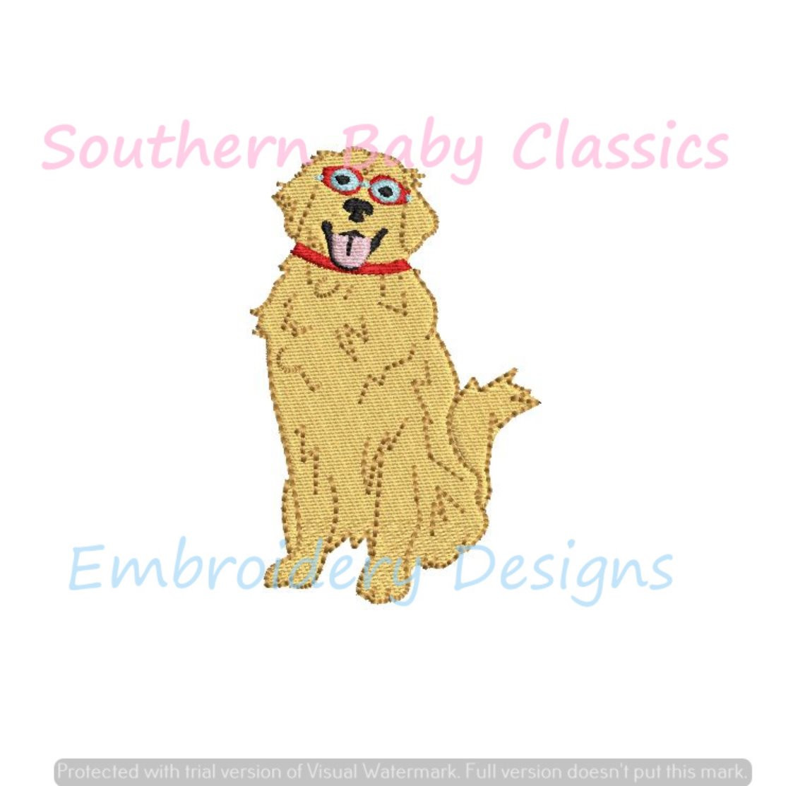 Golden Retriever Designs - Page 1 - Southern Baby Classics