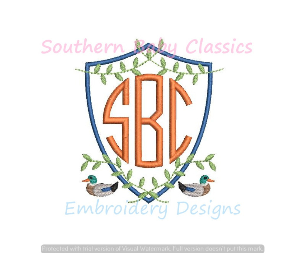 Quail Labrador Lab Dog Bird Hunting Crest Vine Monogram Frame Machine ...