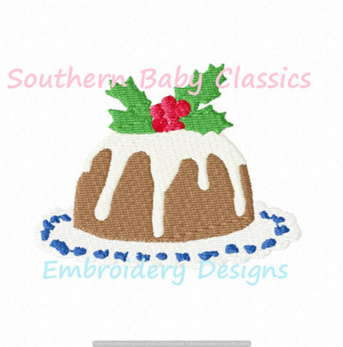 Christmas Cake Baking Mini Fill Machine Embroidery Design Fruit Cake ...
