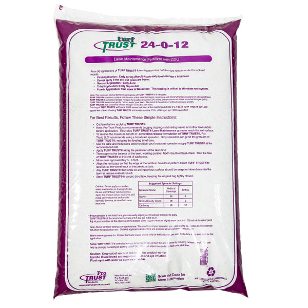 TurfTrust Fertilizer 5M - Central Sod Farms of Maryland, Inc