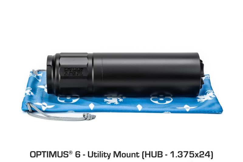 Griffin, OPTIMUS® 6 Suppressor - Utility Mount (HUB)