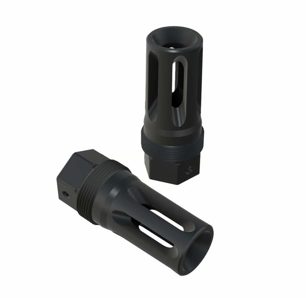 Comstock Full Size Flash Hider (1/2-28) Plan-B Suppressor Mount