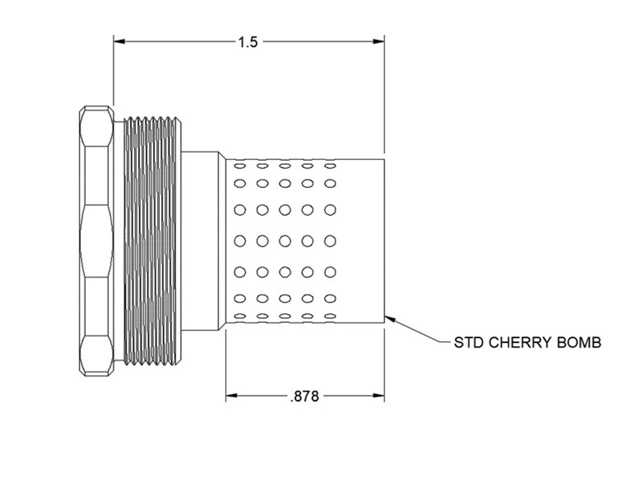 Diligent Defense Zilch Hub (Bravo) Adapter- Titanium (Plan B/Q Cherry ...
