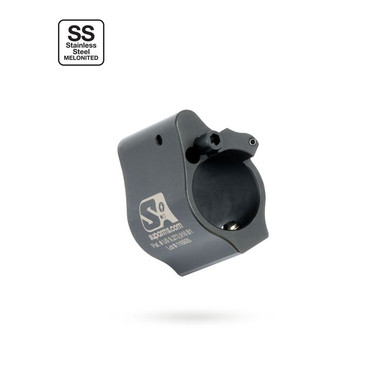 SLR Sentry 7 Set Screw Adjustable Gas Block - Titanium