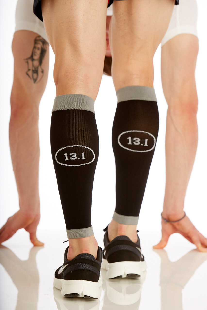 Mojo Marathon Decal Graduated Compression Running Sleeves - Firm ...