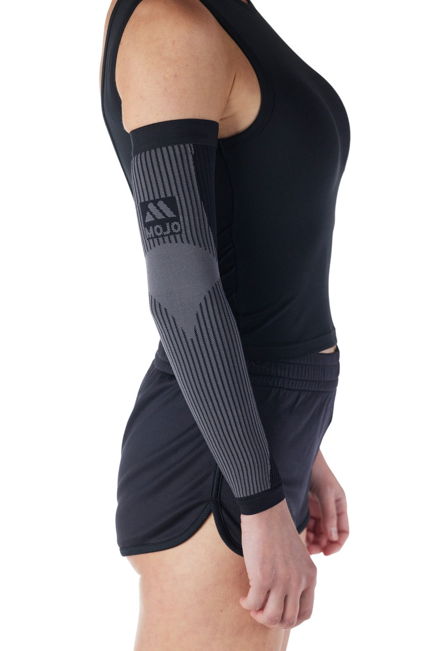 Mojo Compression Lymphedema Black Arm Sleeve 20-30 mmHg