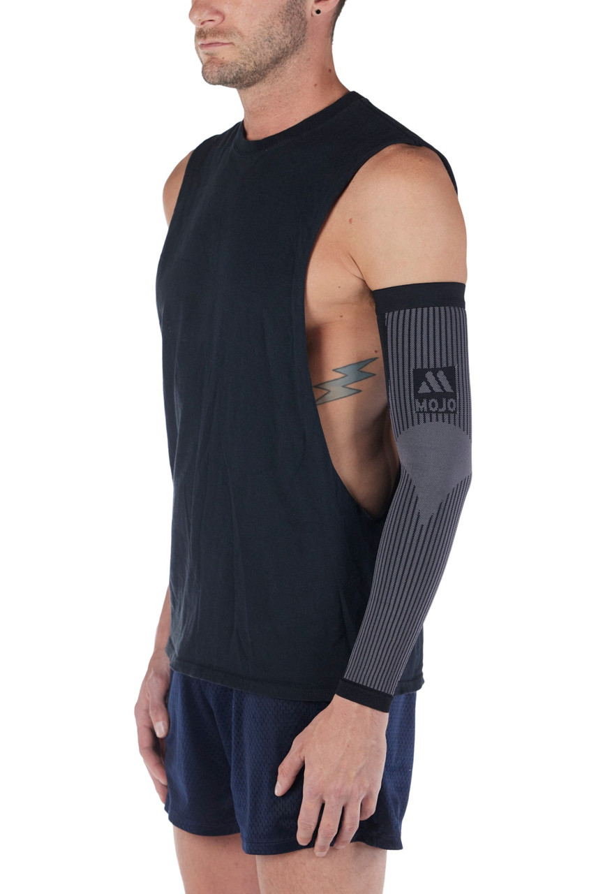 Mojo Compression Lymphedema Black Arm Sleeve 20-30 mmHg