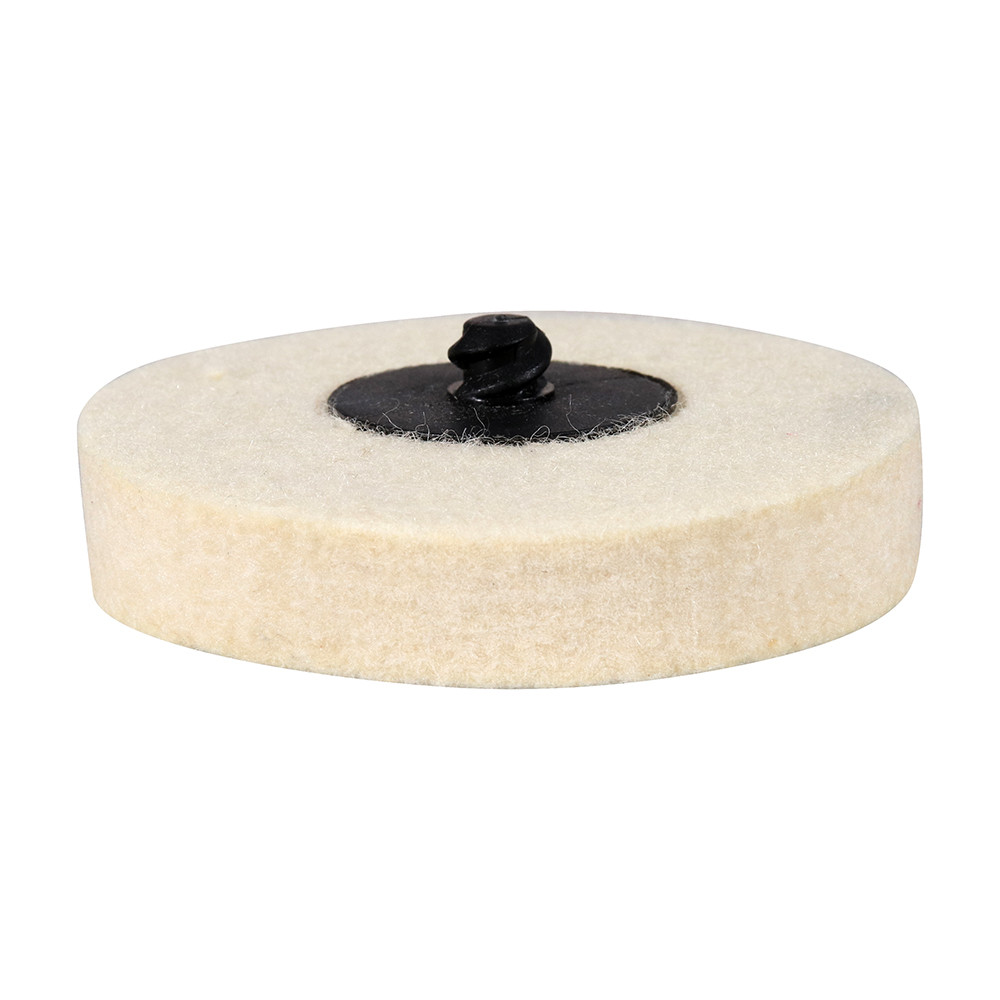 3" Polish Plus Quick Change Felt Discs Type R - Roll On