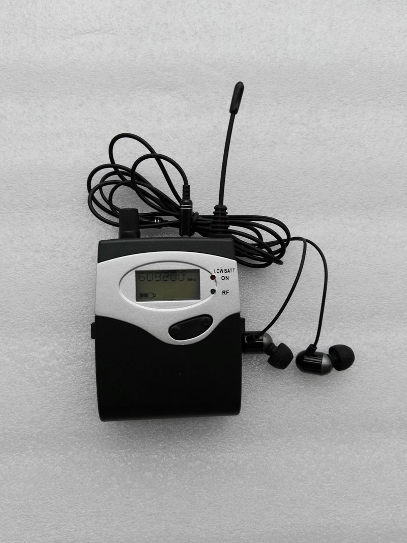 In Ear Professional Stage Wireless Monitor System Dual channel transmitter