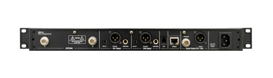 AKG DSR800 Digital Wireless Receiver with Dante