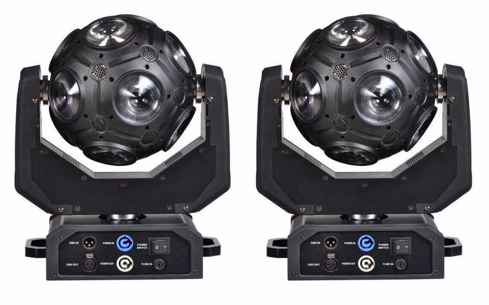 HemoSphere Moving Head 12x20W CREE RGBW 4in1 LED football - Music On Stage