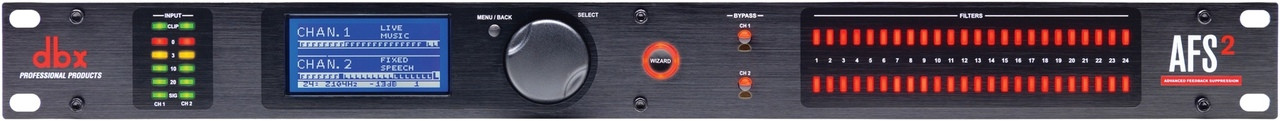 DBX AFS2 Advanced Feedback Suppressor - Music On Stage