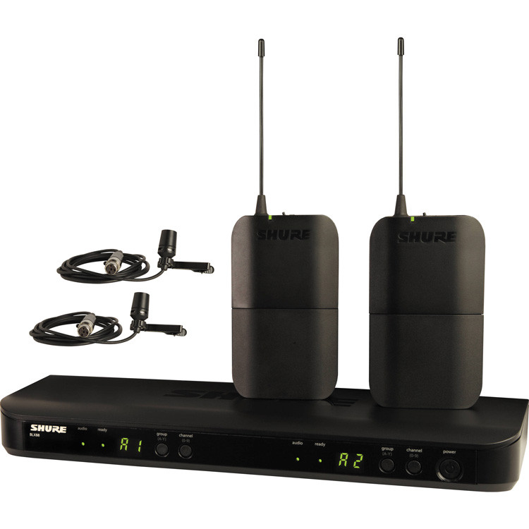 Shure BLX188/CVL Dual Lapel Wireless: Australian Pro Audio Guide ...