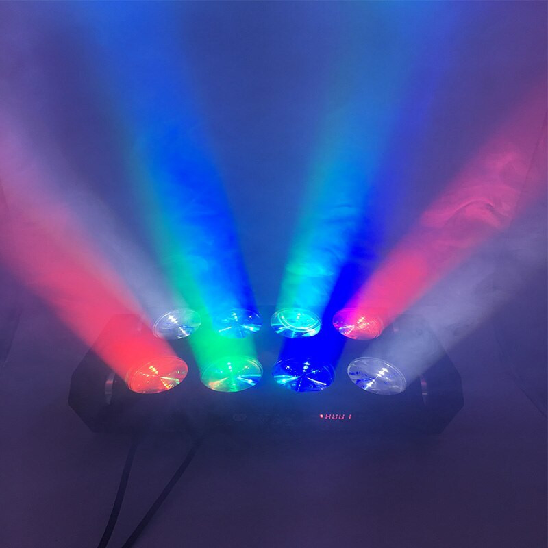 MOS Spider LED Light (8x12 Watt) - Music On Stage