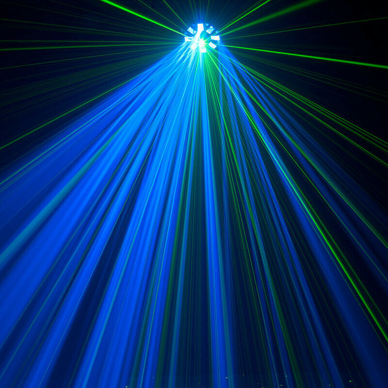 MOS Moonflower IV RGBW Stage Light Effect Laser Projector - Music On Stage