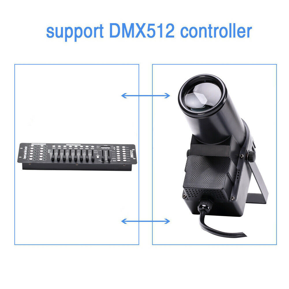 MOS 12W RGBW LED Pinspot - Music On Stage