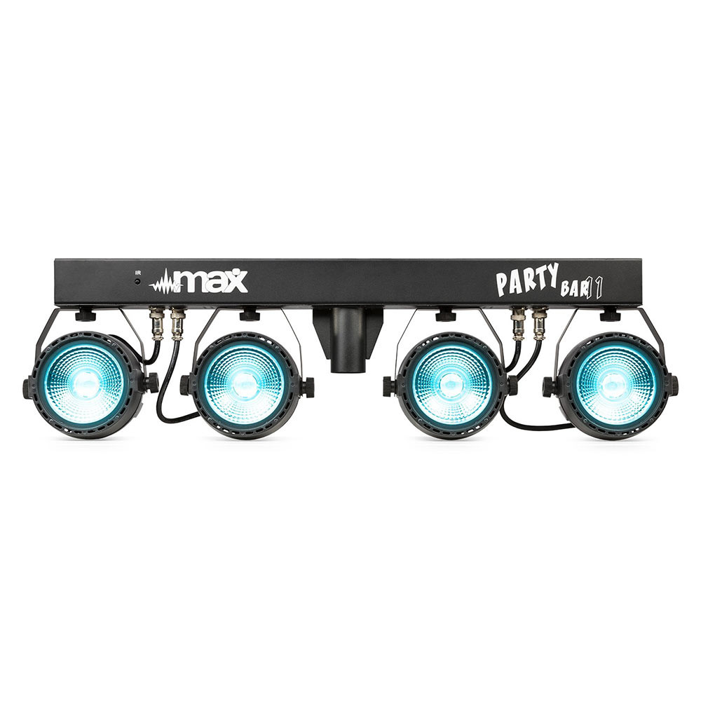 MAX PartyBar11 – 4x 20W 3-in-1 COB LEDs - Music On Stage