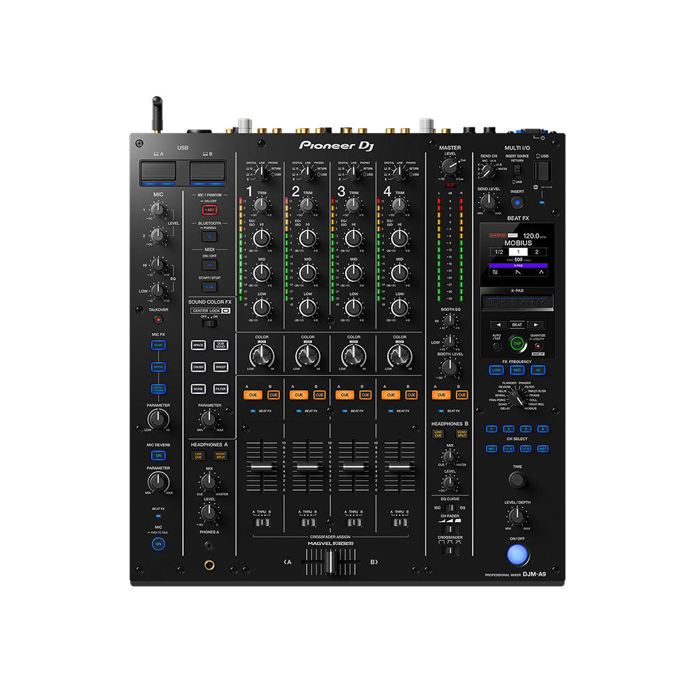 Pioneer DJ DJM-A9 Mixer: Flagship 4-Channel Specs Decoded 2026 - Music ...