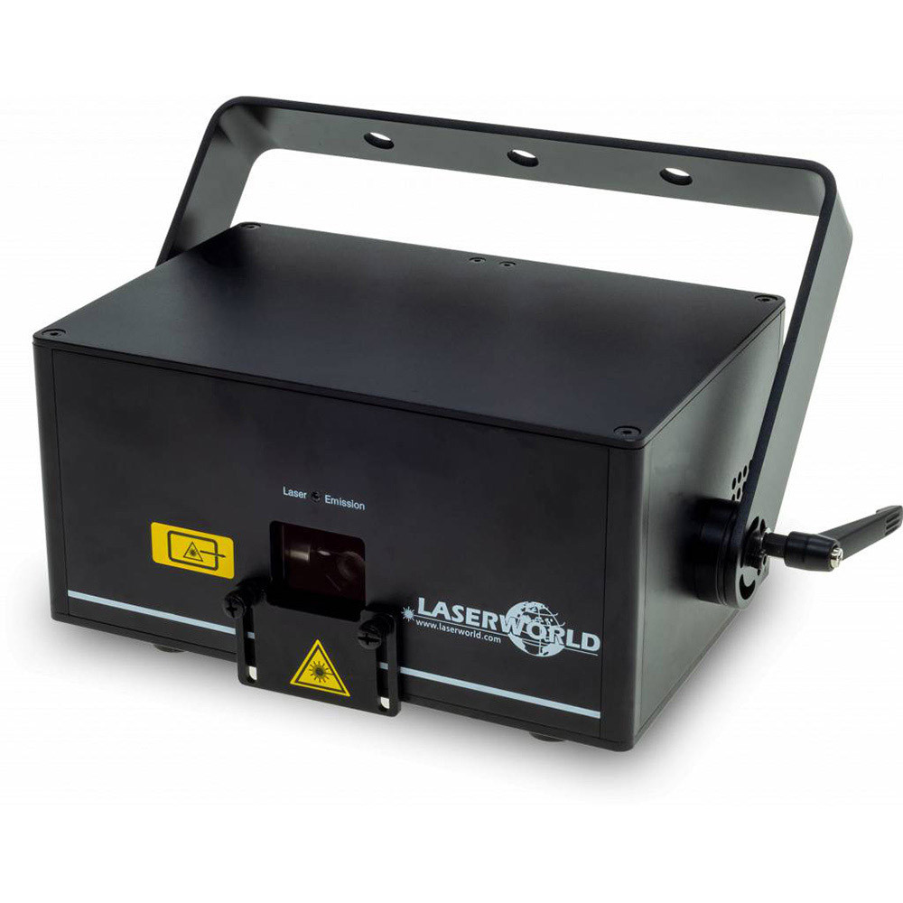 Laserworld CS-1000RGB MKIII Analogue Laser Projector 1000mW - Music On ...