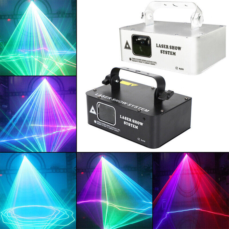 Sunam U`King 500mW Laser Light RGB Beam Scanner Projector DJ Light ...