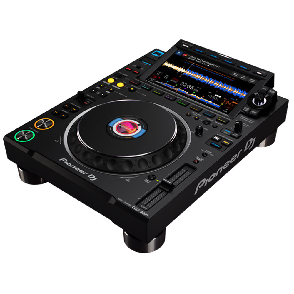 Single Pioneer CDJ-3000 Media Player Controller Hire - Music On Stage