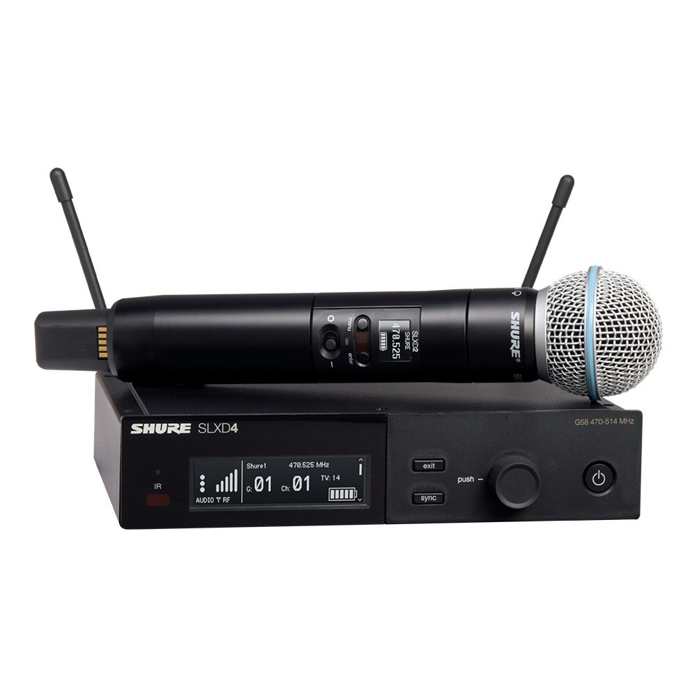 Shure SLXD24/Beta58 Wireless Mic System: Australian Pro Audio Guide ...