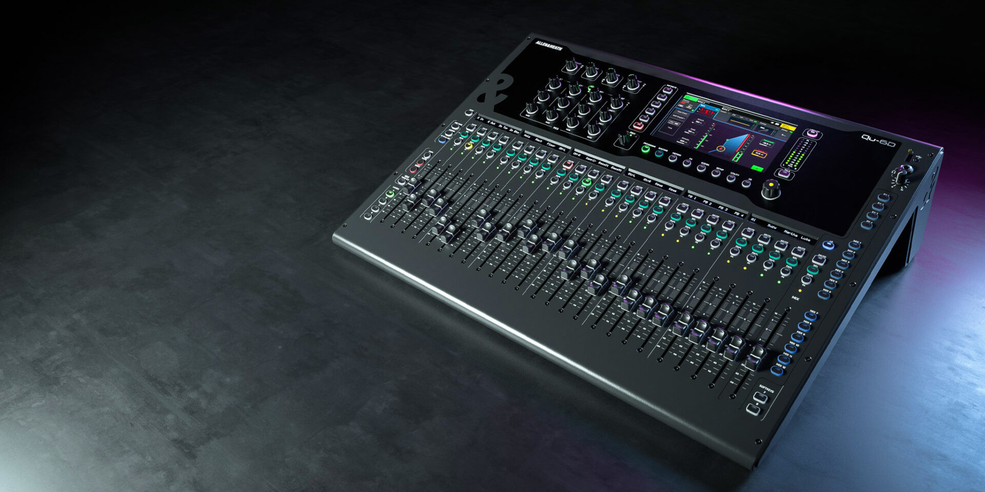 Allen & Heath Qu-6d Review: 32-Channel Dante Mixer Built for Serious ...