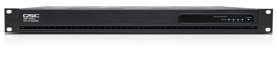 QSC MP-A40V Multi-Channel Amplifier (4-Channel) - Music On Stage
