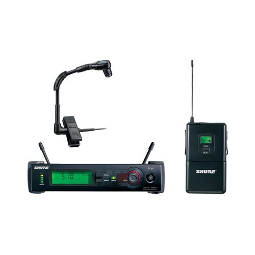 Shure SLX14/B98H Instrument Wireless System L4 WL185
