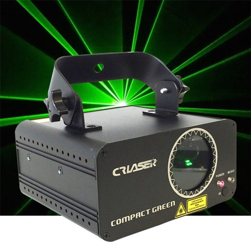 CR Compact Green Laser (100mw Green) - Music On Stage