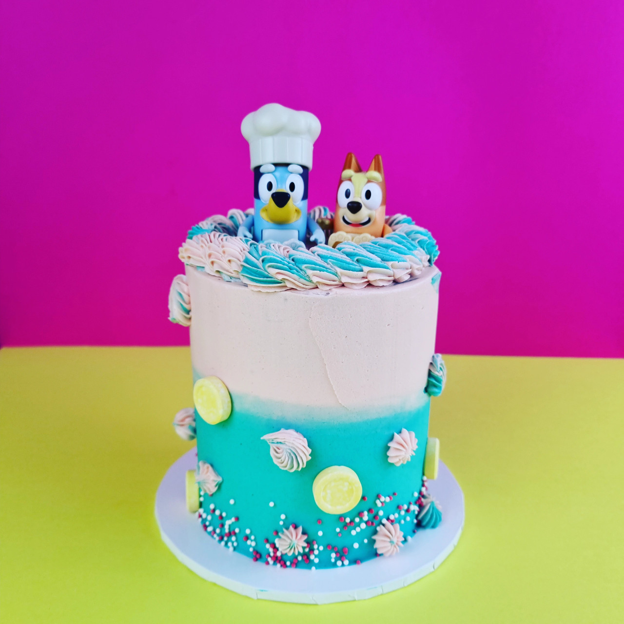 4" Bluey Cake