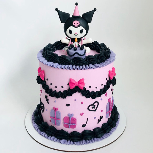Kuromi Customised Buttercream Cake
