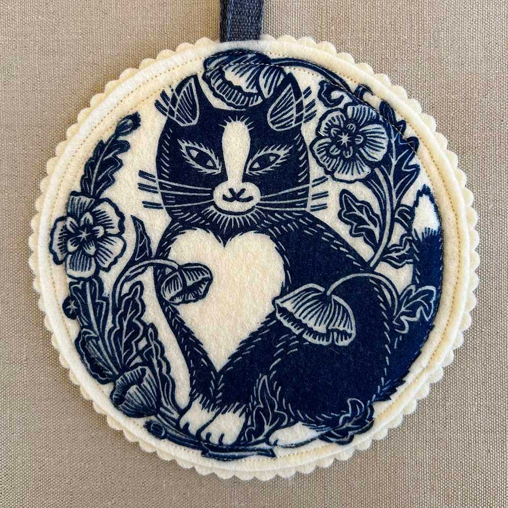 Poppy Cat Ornament