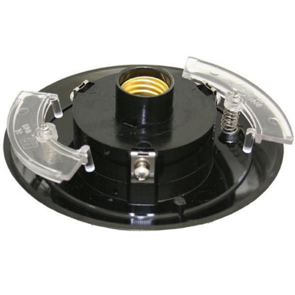 Black Post Fitter IG A048 | Post Top Globe Holder
