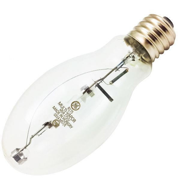 GE MVR175/U | R175 Multi Vapor | 175W Metal Halide Mogul Base