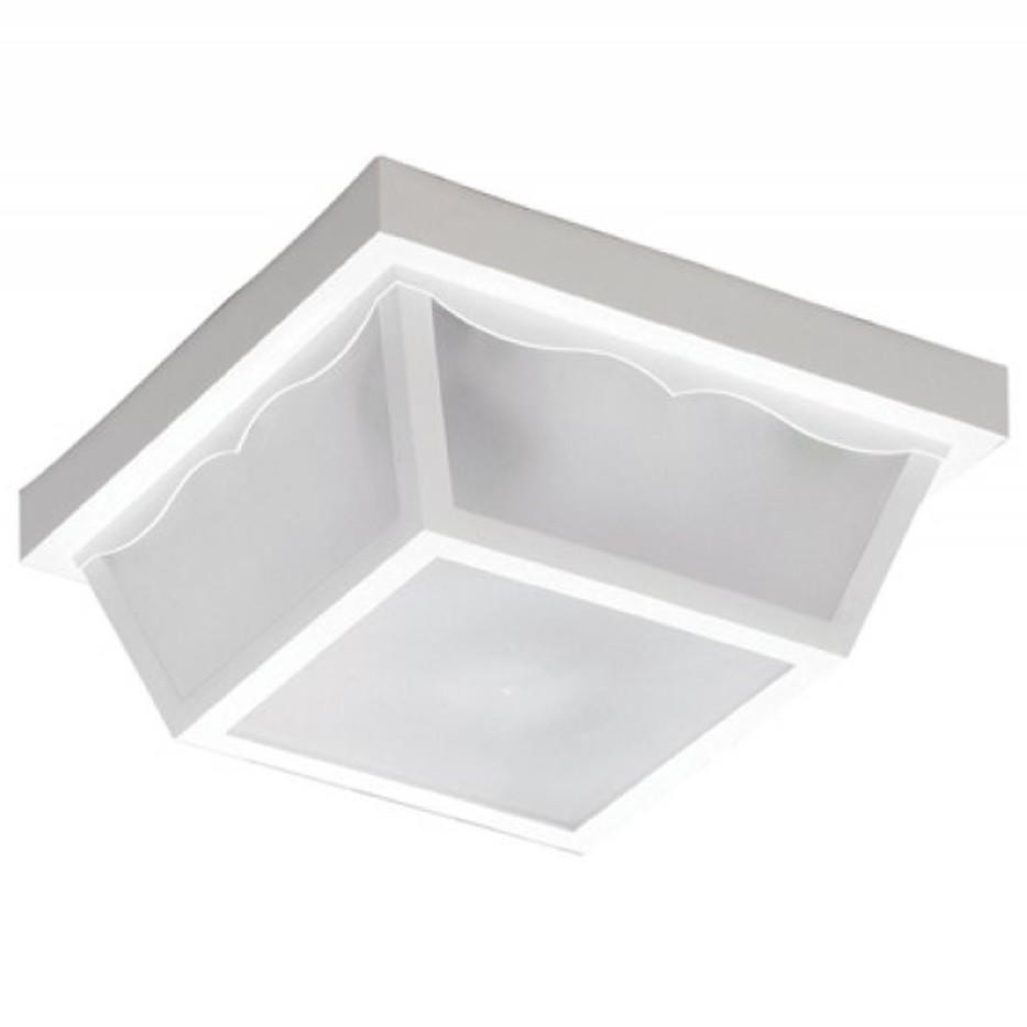 Wave Lighting 157FM | Square Outdoor Ceiling Light