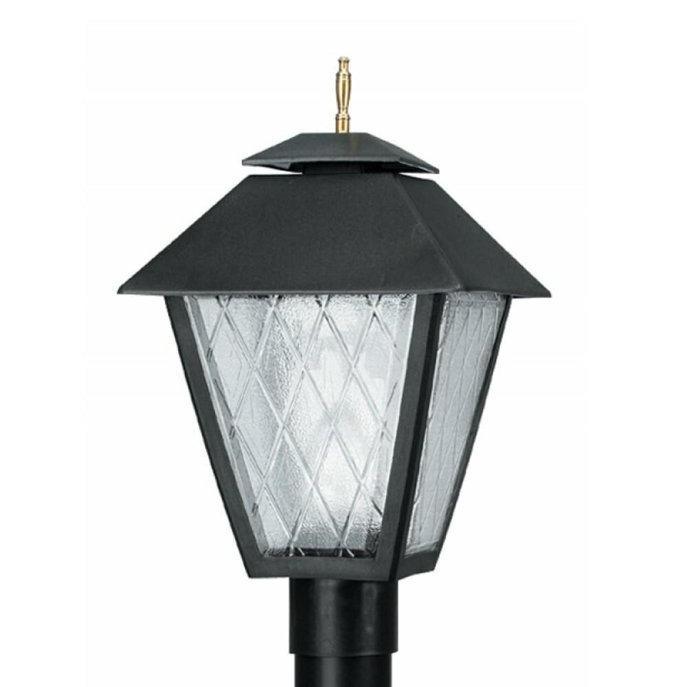 Wave Lighting 110 | Colonial Black Post Top Lantern