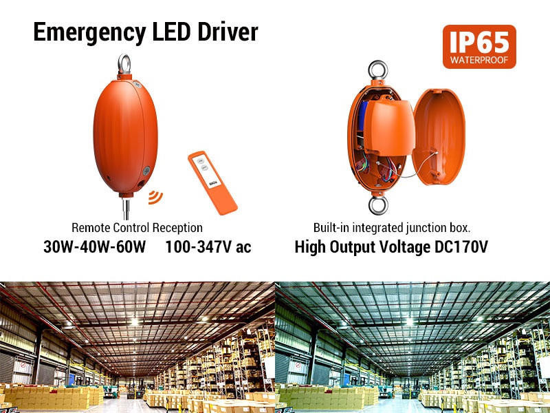 BillDa BLD-RM40R-YYY | 40W LED Emergency Battery Driver