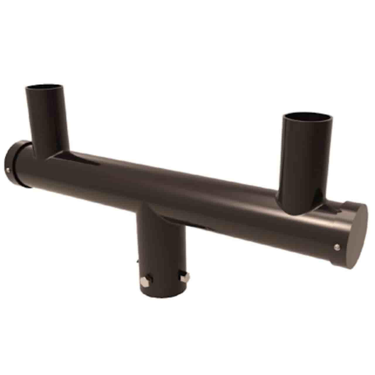 Keystone KT-BH-SF-D180 Inline Dual Bull Horn Tenon Pole Adapter