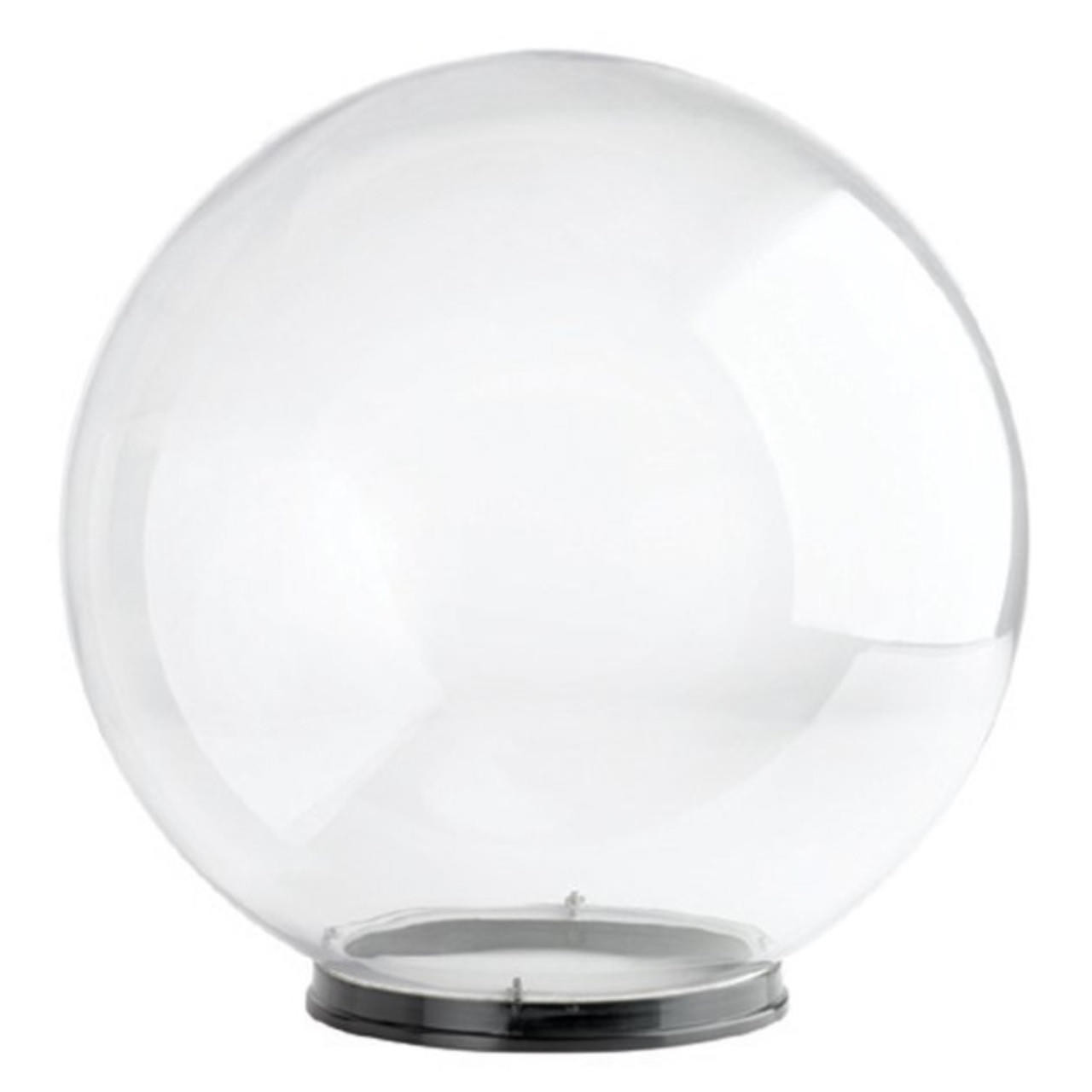 LBS Lighting | 14" Clear Acrylic Light Globe, 6" Neck