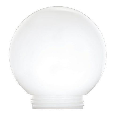 LBS Lighting | 6" White Acrylic Replacement Light Globe