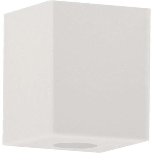 Volume GS-115 | 4" White Glass Cube Shade - Replacement