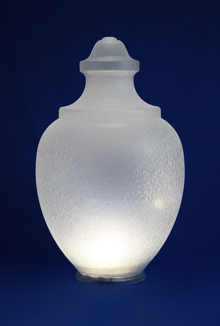 LBS Lighting | 26" Frosted Acorn Street Light Globe