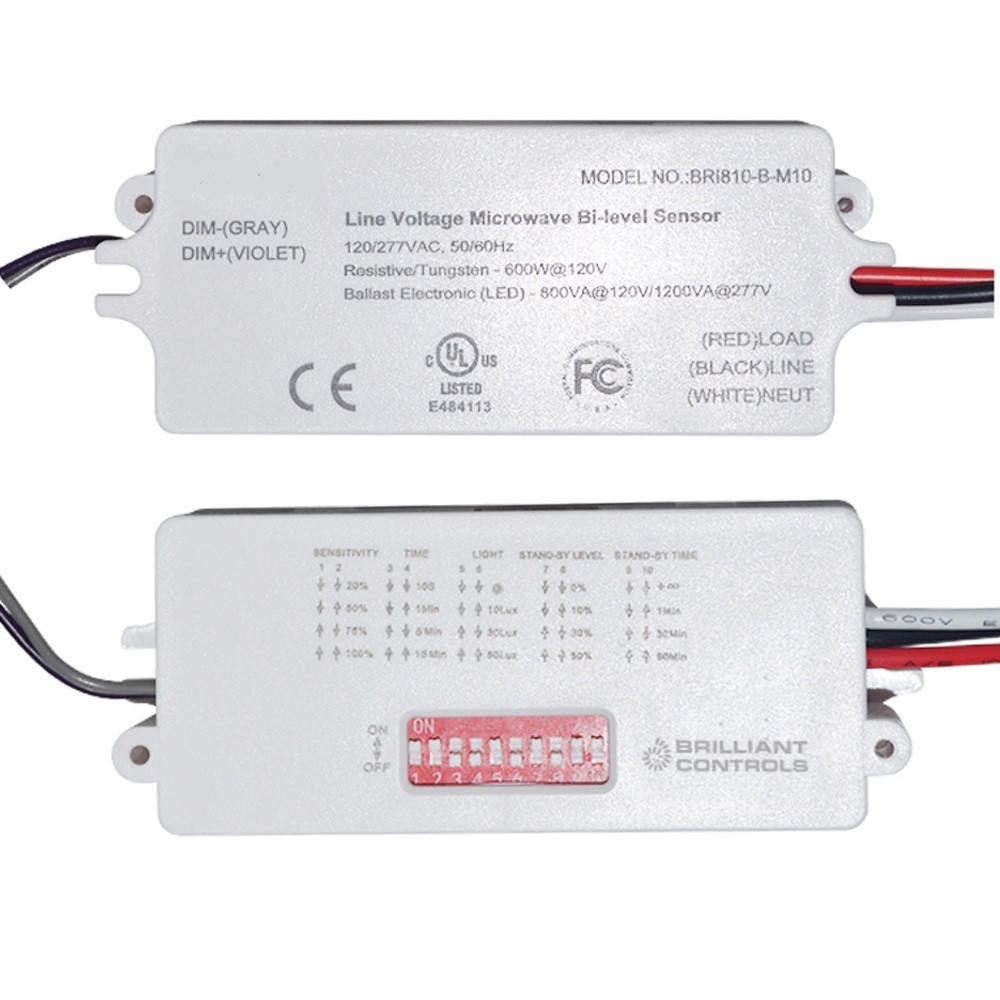 Sharkward BRI810-B-M10 | Bi-Level Microwave Motion Sensor