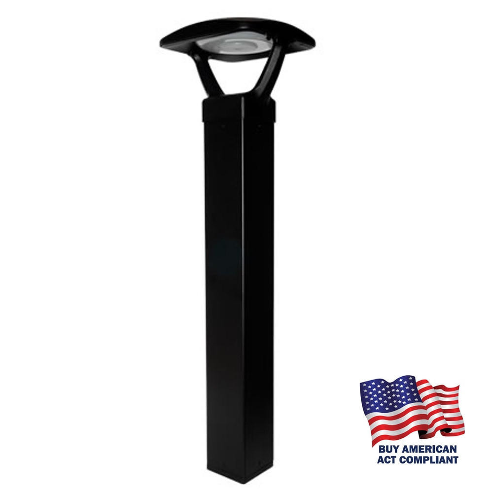 AeroForm AFRS20Q Square Modern Outdoor LED Bollard Pillar Light
