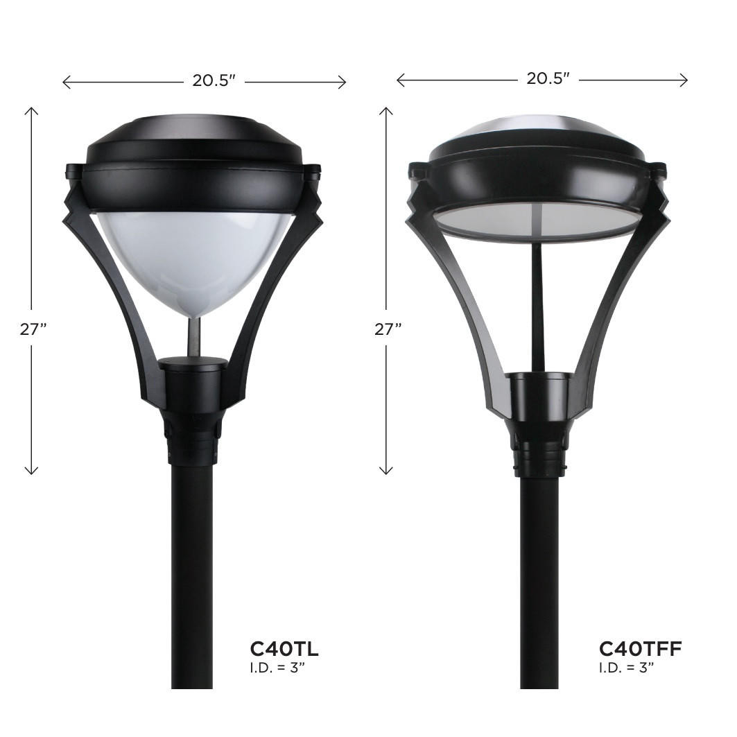 Wave Lighting C40T | Commercial Modern LED Post Top Light