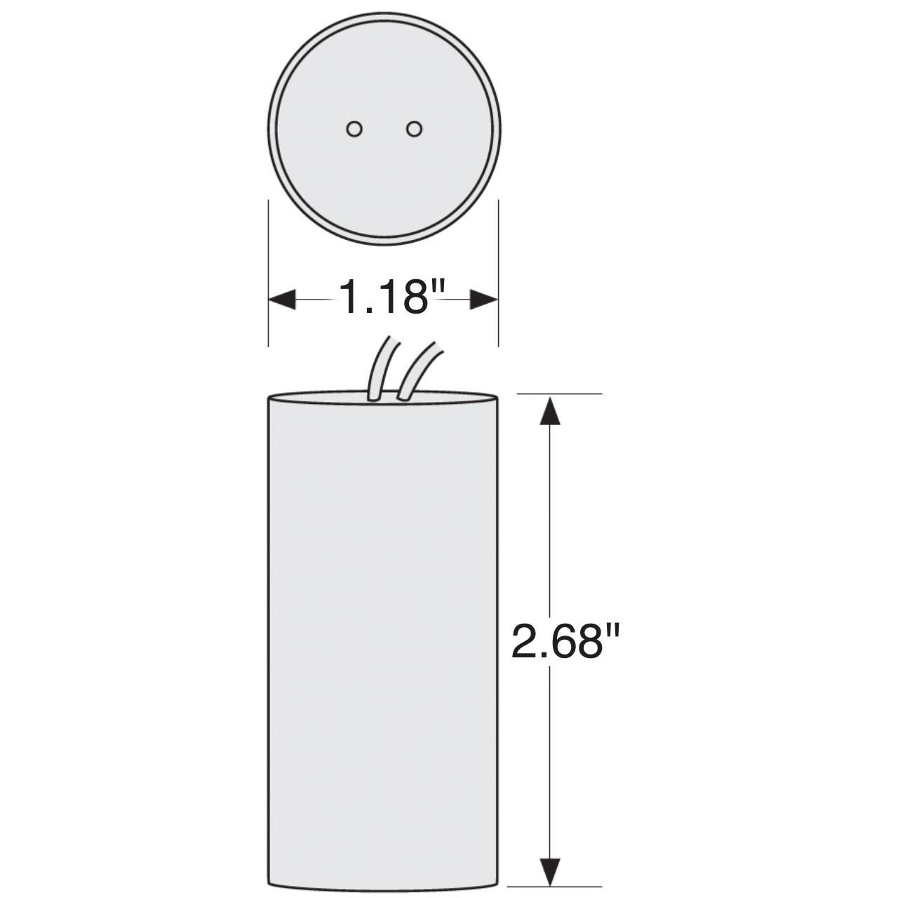Keystone CAP-100HPS | 100W High Pressure Sodium Capacitor 10uF