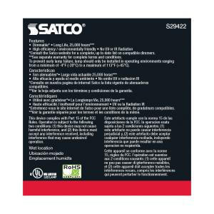 Satco S29422 | 12.5W LED PAR30SN Reflector Light Bulb | 3500K CCT