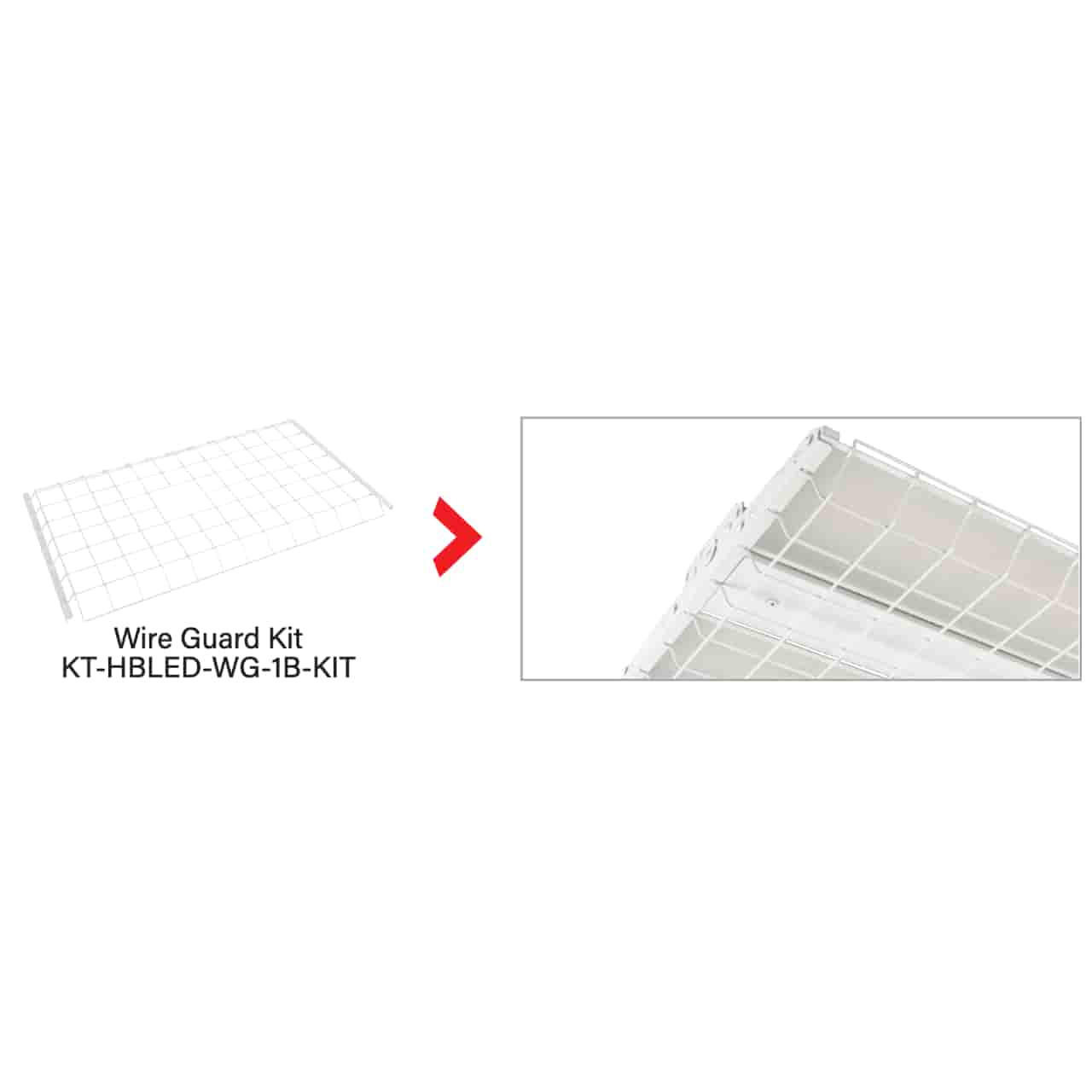 Keystone KT-HBLED-WG-1B-KIT Wire Guard for High Bay Fixture