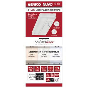 Satco 63-500 White Under Cabinet Light